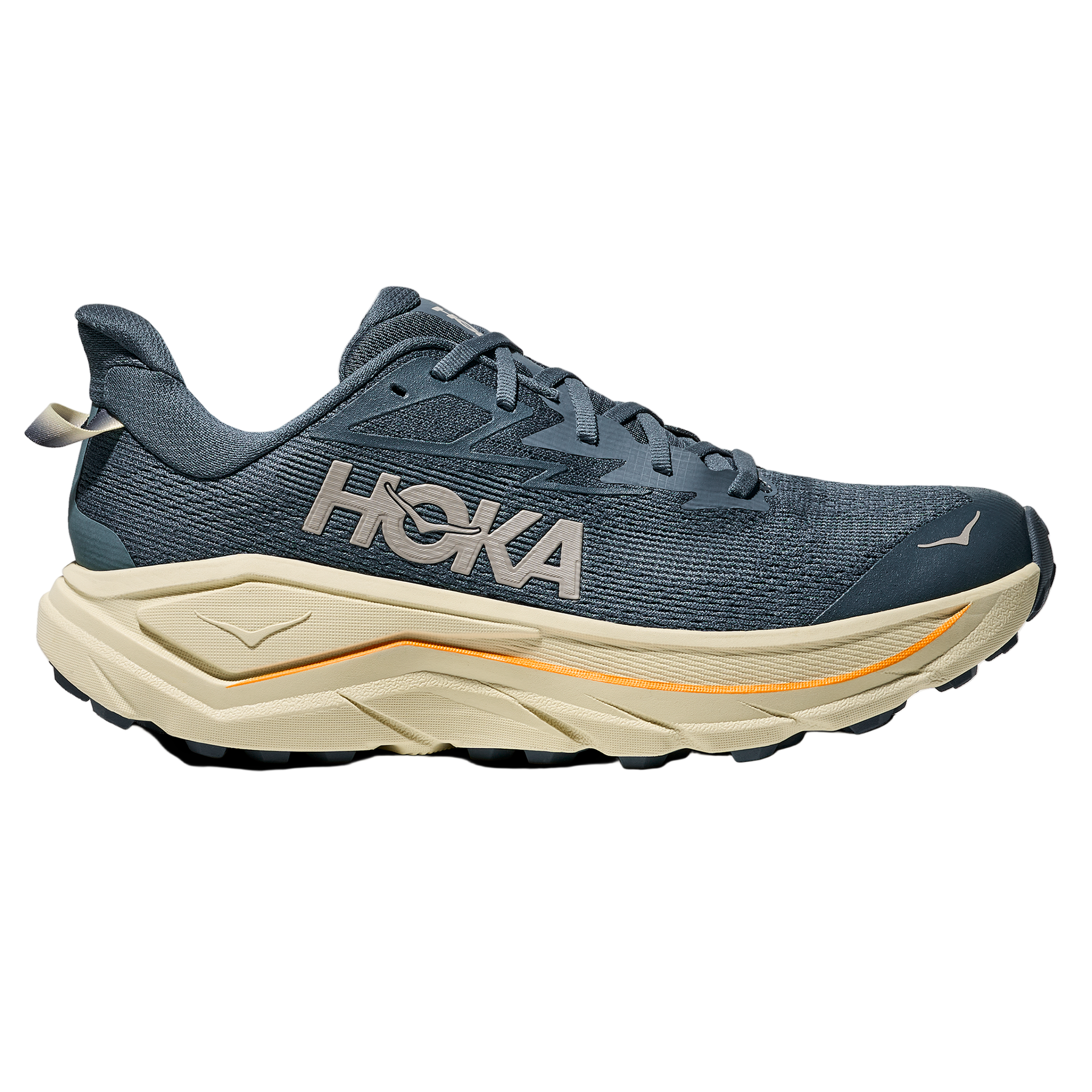 Hoka Mens Challenger 8 Wide - Faded Navy/Pampass Grass | Run North West