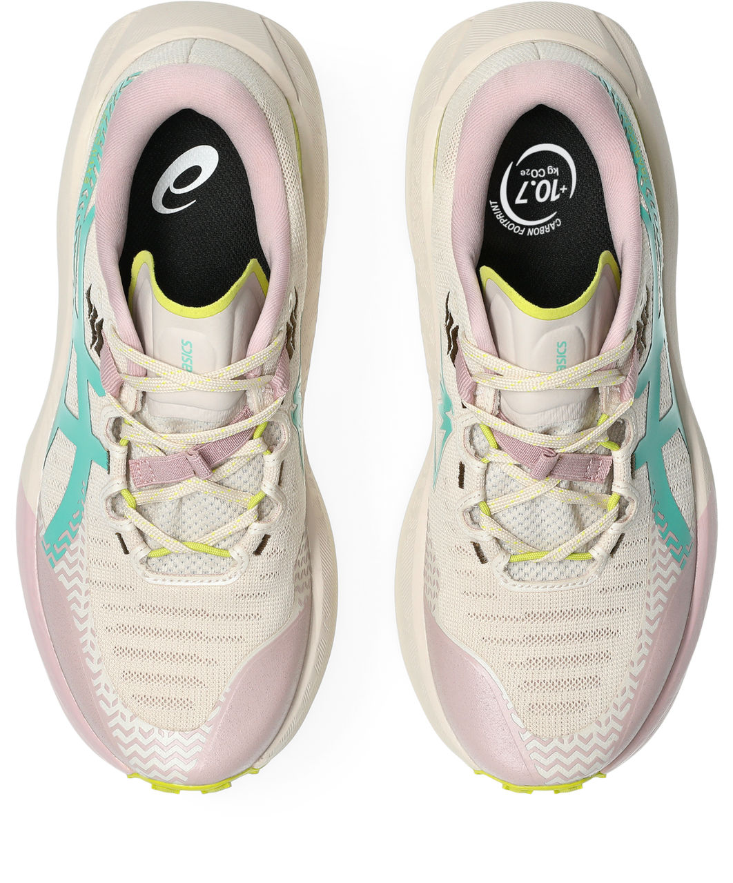 Asics Womens Trabuco Max 5 - Mineral Beige/Aurora Green | Run North West