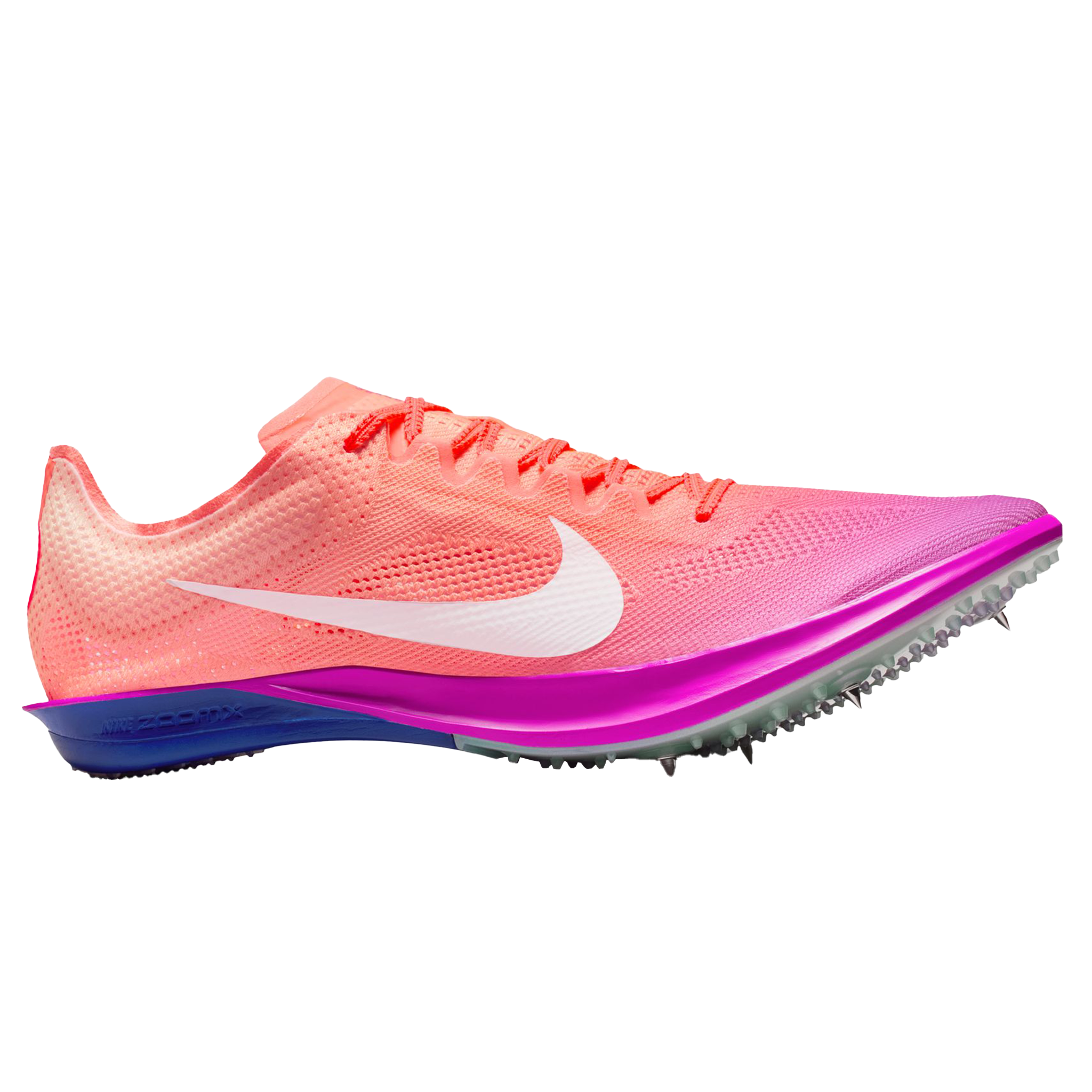 Nike ZoomX Dragonfly 2 Spikes - Bright Mango/White/Indigo Burst | Run ...