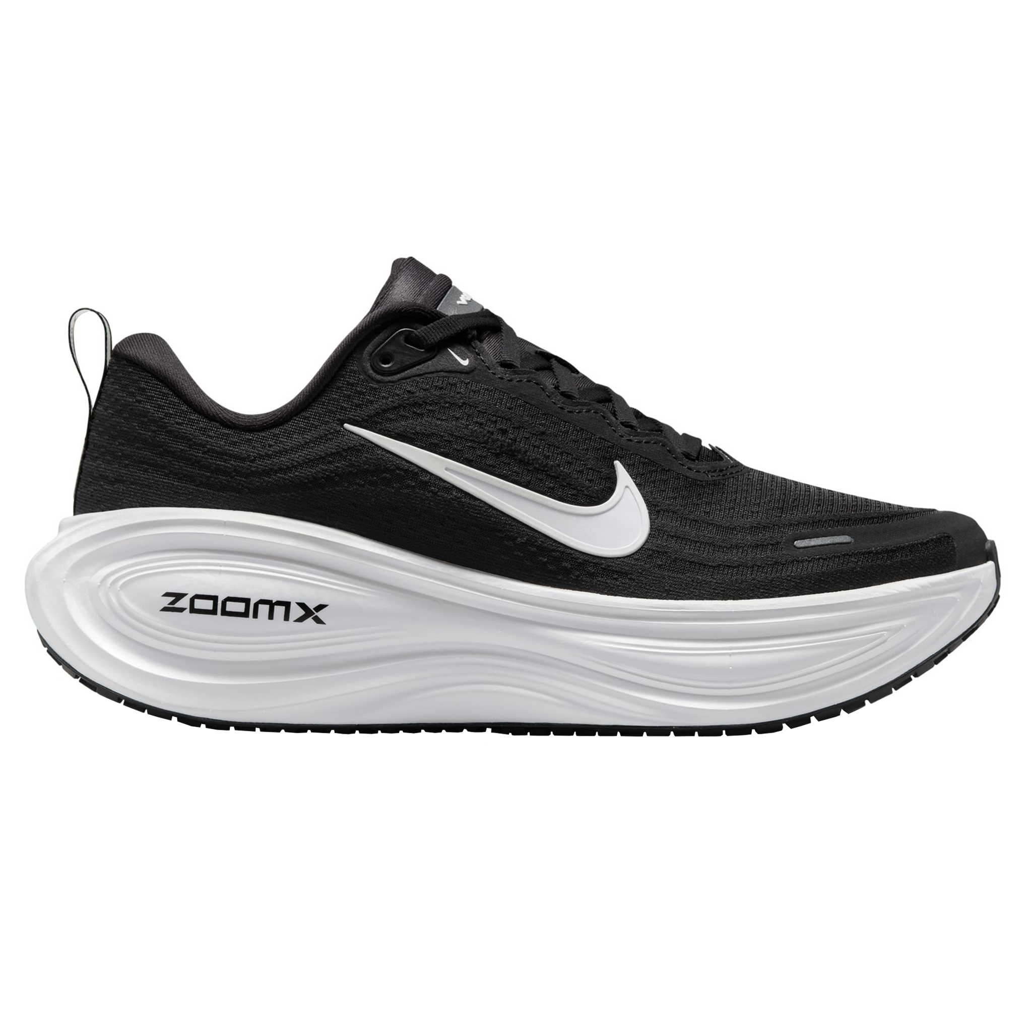 Nike Womens Vomero Plus - Black/White/Cool Grey Metallic Dark Grey ...