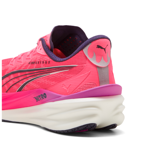 Puma Mens Deviate NITRO 4 x HYROX - Puma White/Electric Orchid/Pure ...