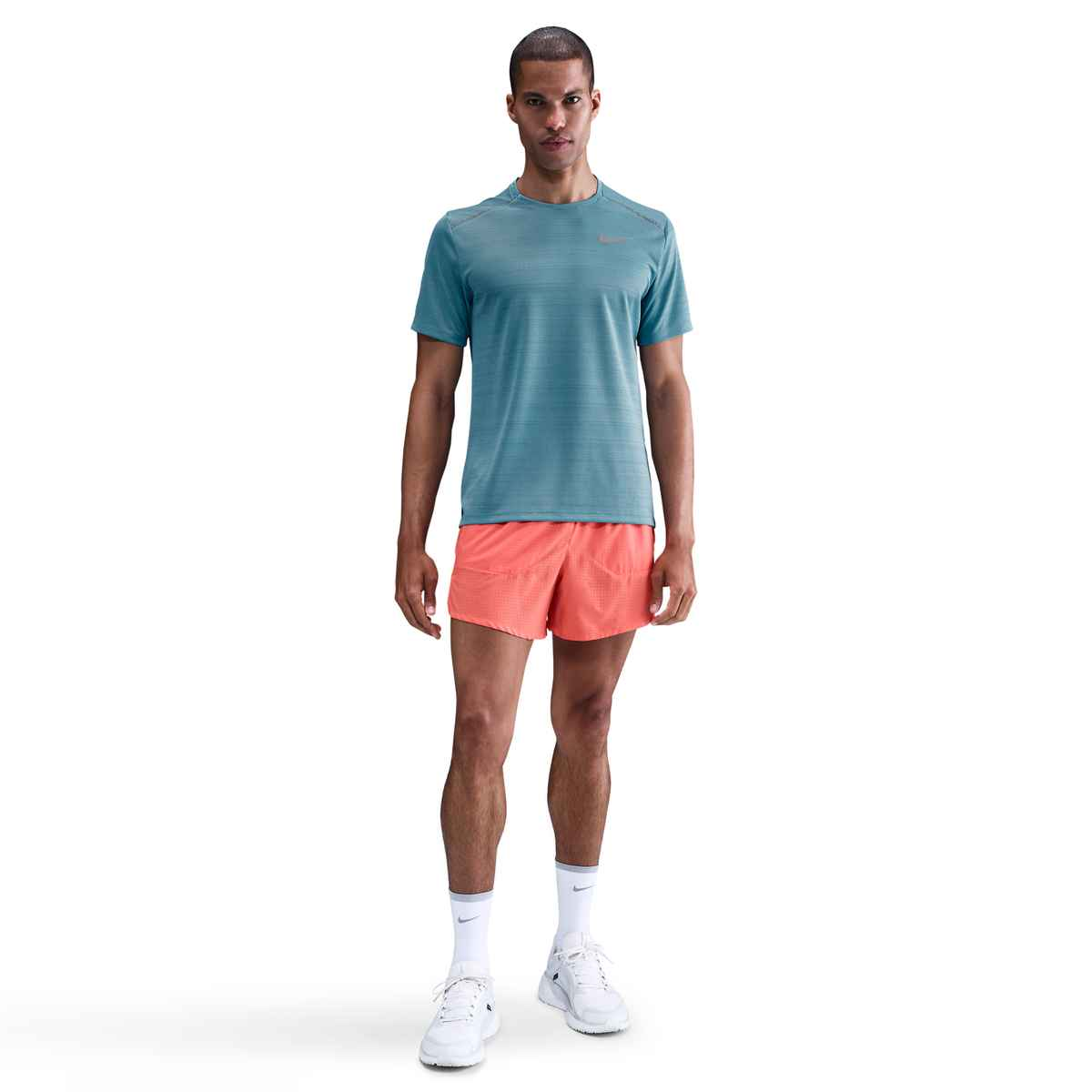 Nike Mens Dri-FIT Miler- Denim Turquoise/Reflective Silver | Run North West