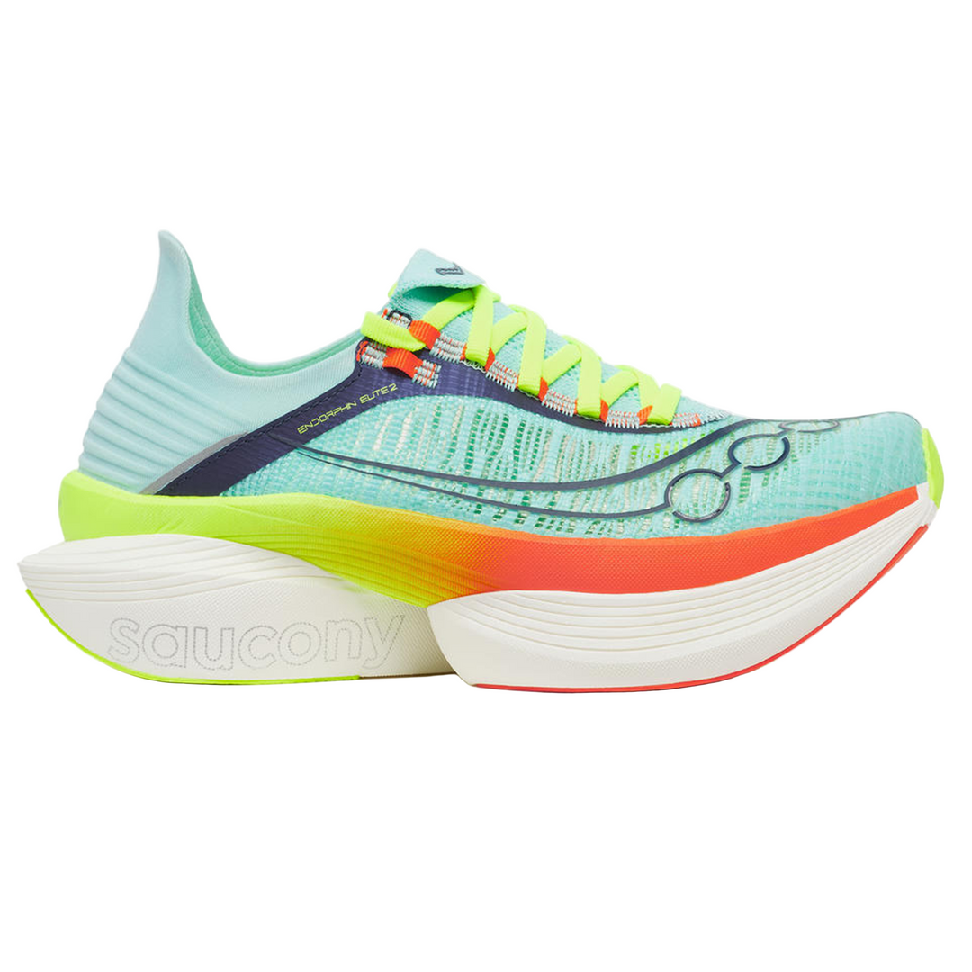 Saucony Unisex Endorphin Elite 2 - Splash/Fire | Run North West